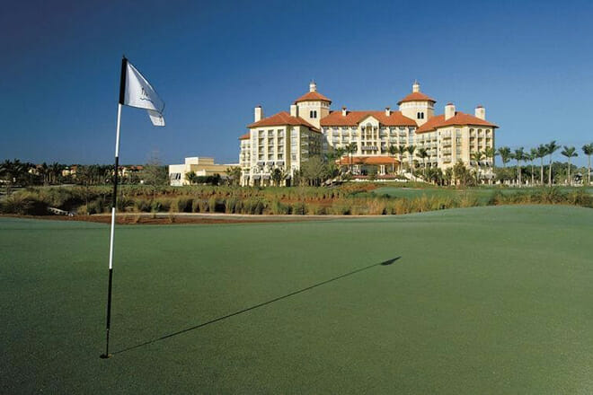 El complejo de golf Ritz Carlton
