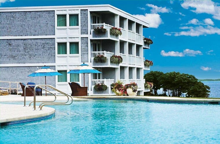 Samoset Resort en el océano