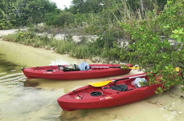 Kayak At Nichupte Lagoon Cancun