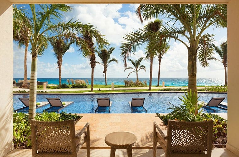 Suite Terrace At Hyatt Ziva Cancun