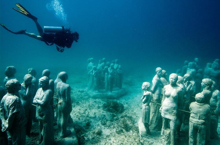 Underwater Museum Of Art Cancun