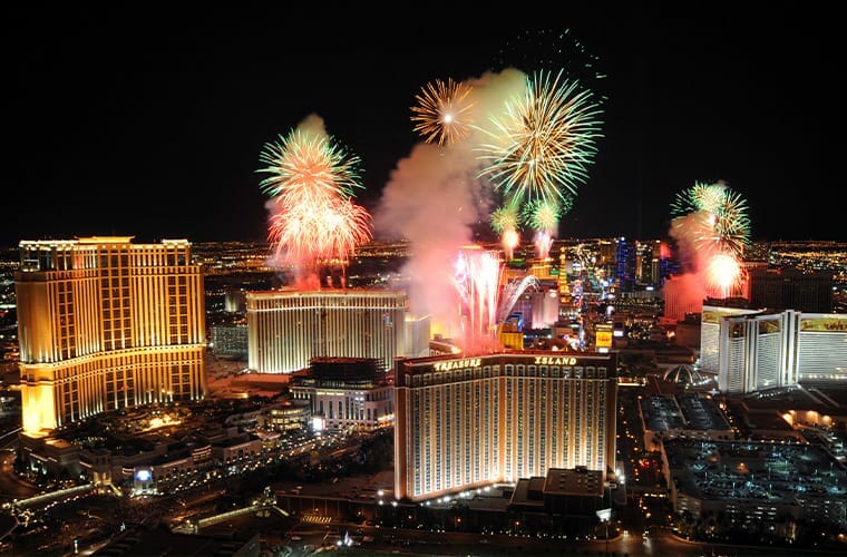 Bring In The New Year In Las Vegas