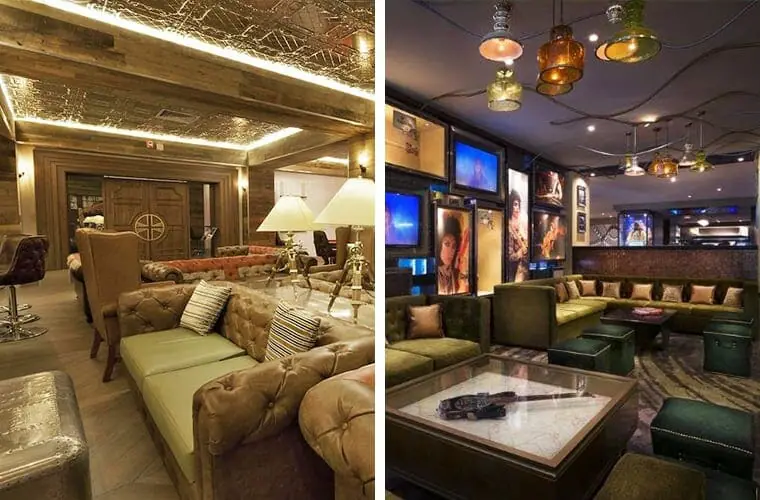 Comparing Lounges Moon Palace And Hard Rock