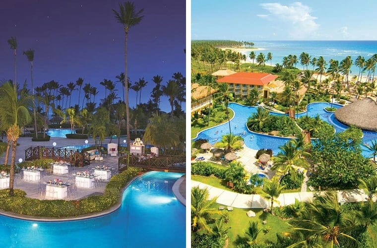 Comparativa de piscinas Dreams Palm Beach y Dreams Punta Cana