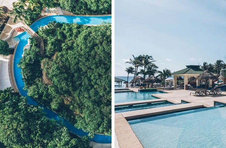 Comparing pools: Iberostar Paraiso Maya and Iberostar Cancun