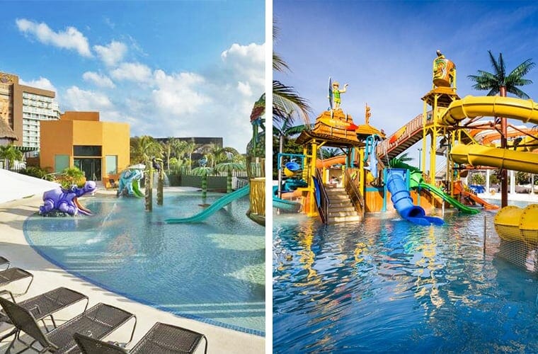 Comparing Waterparks Hard Rock Cancun And Hard Rock Riviera Maya