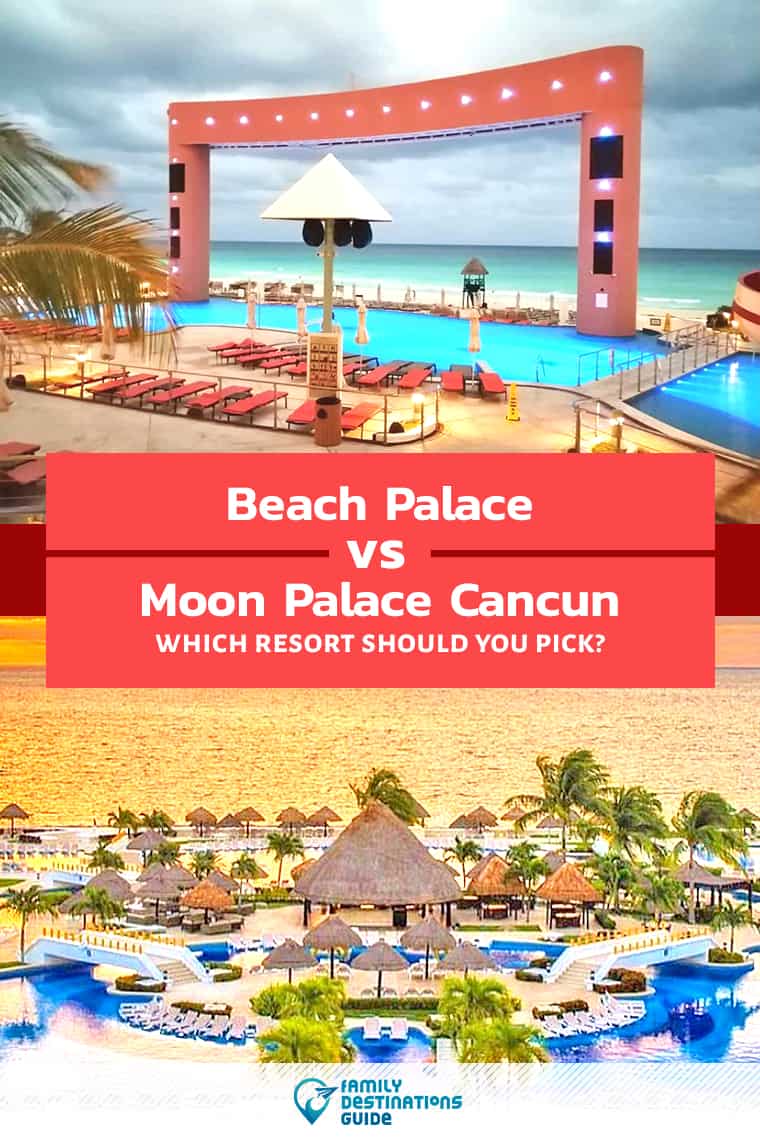 Beach Palace vs. Moon Palace Cancún: ¿dónde hospedarse?