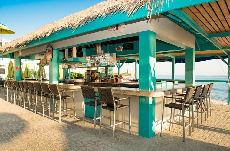 Beach Bar At Wyndham Reef Resort Grand Cayman