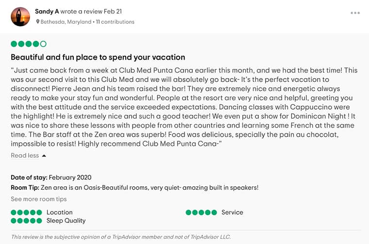 Club Med Punta Cana Review 3