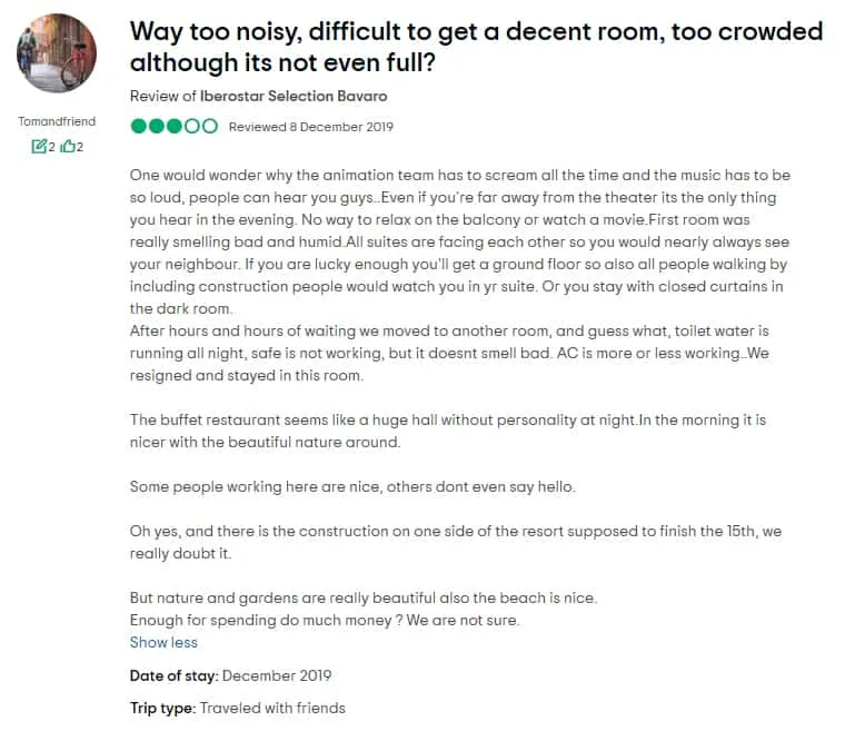 Iberostar Bavaro Customer Review 3