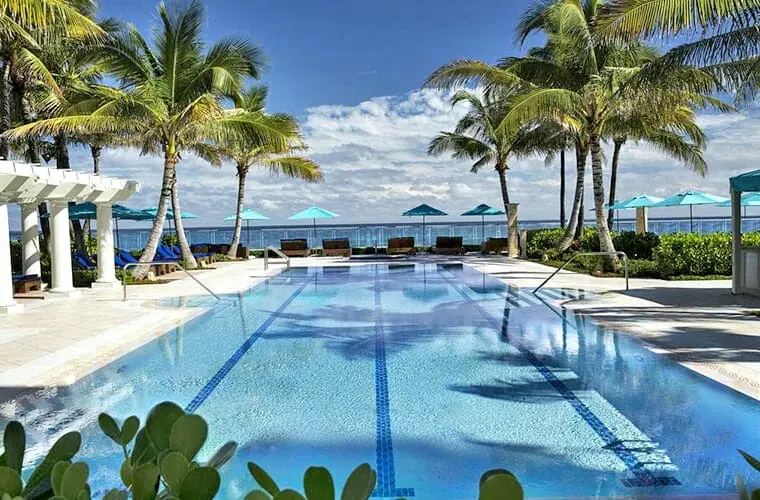 Oceanfront Pool At The Breakers Palm Beach