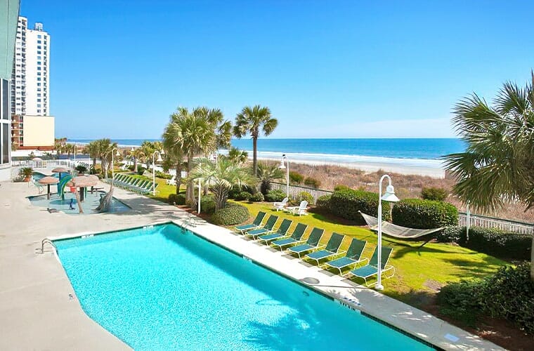 Hampton Inn & Suites Myrtle Beach frente al mar