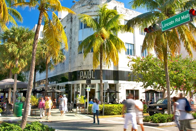 Lincoln Road Mall — Miami Beach