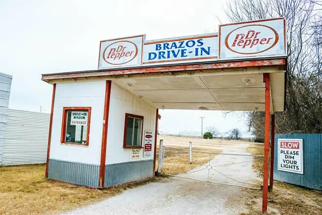 The Brazos Drive-in Theatre