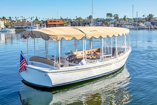 Ride A Duffy Boat Around Newport Beach Harbor