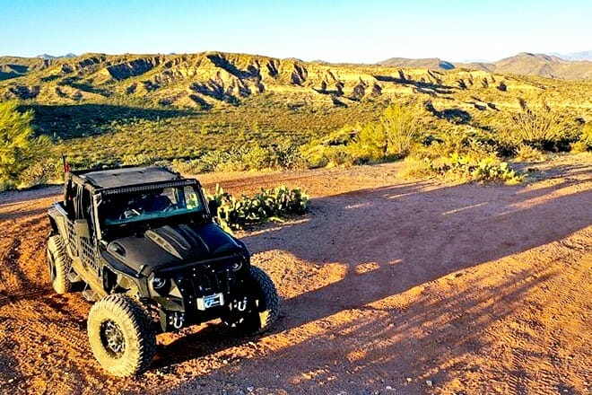 Sunset Sonoran Desert Jeep Tour