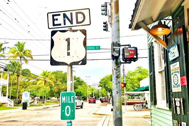US 1 Mile Marker 0