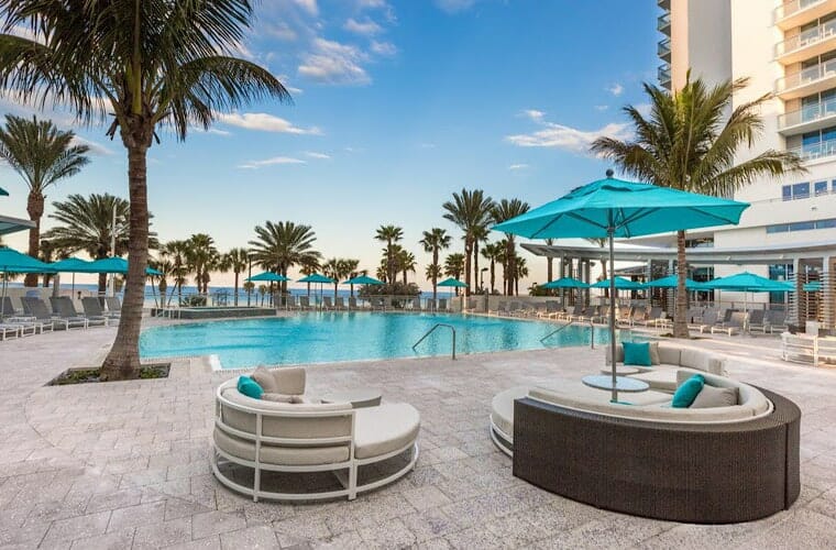 Pool At Wyndham Grand Clearwater Beach