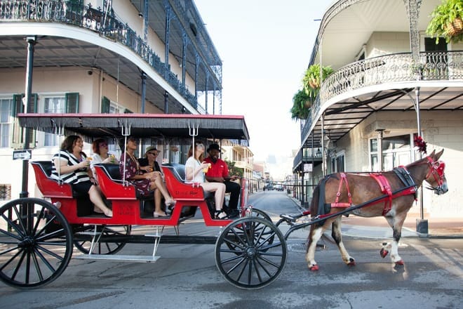 French Quarter Carriage Tour — New Orleans
