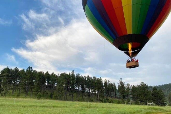 Sunrise Hot Air Balloon Ride — Custer