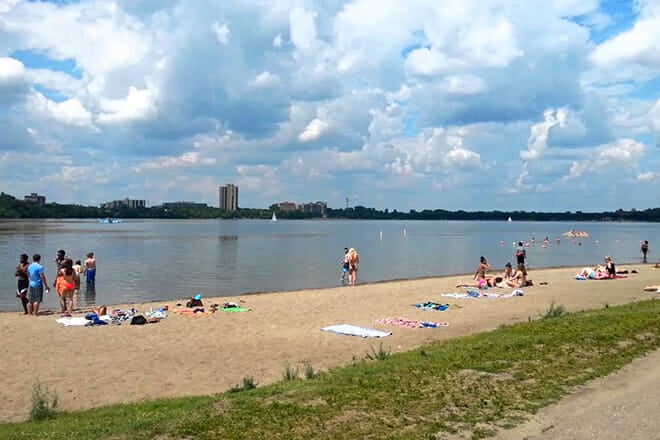 Bde Maka Ska 32nd Street Beach — Minneapolis