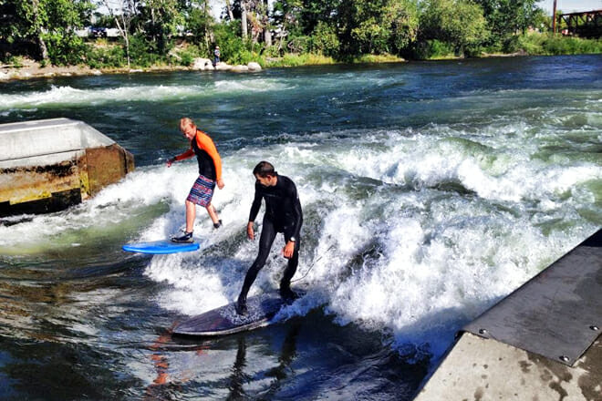 Boise Whitewater Park — Downtown
