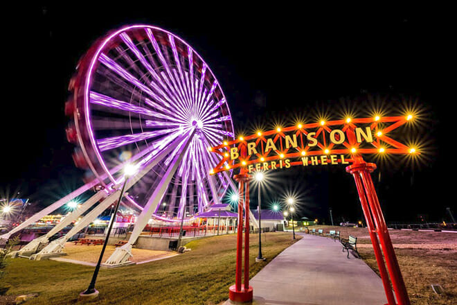 Branson Ferris Wheel — Downtown