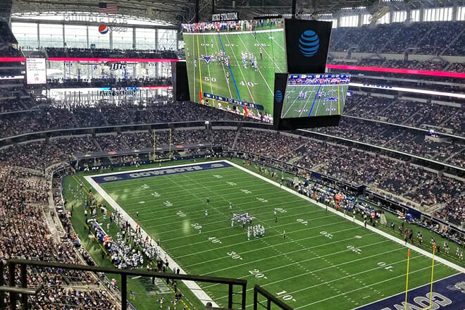 Cowboys AT&T Stadium Tour