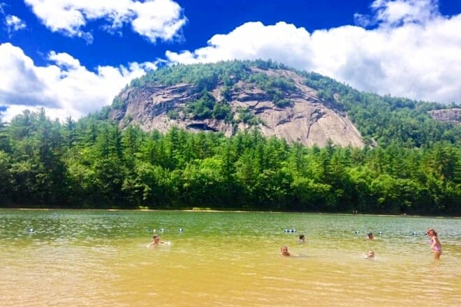 Echo Lake State Park Beach — North Conway