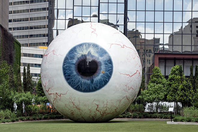 Giant Eyeball — Downtown