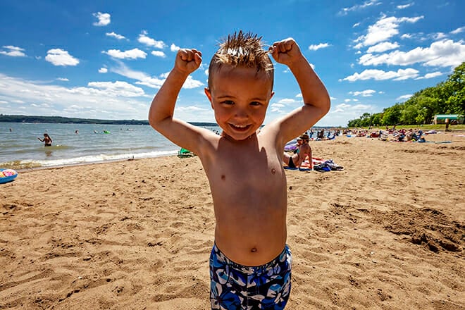 Lewis & Clark Recreation Area Beach — Yankton