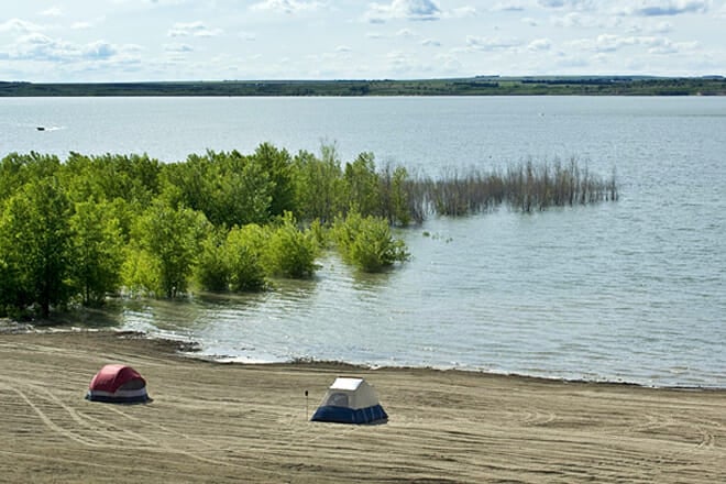 Swanson Reservoir State Recreation Area Beach — Trenton