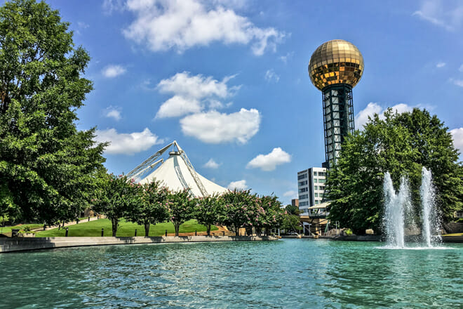 World’s Fair Park — Downtown Knoxville