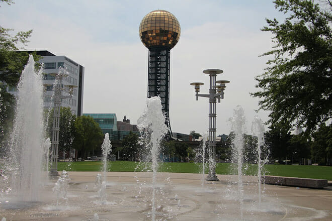 World's Fair Park — Downtown Knoxville
