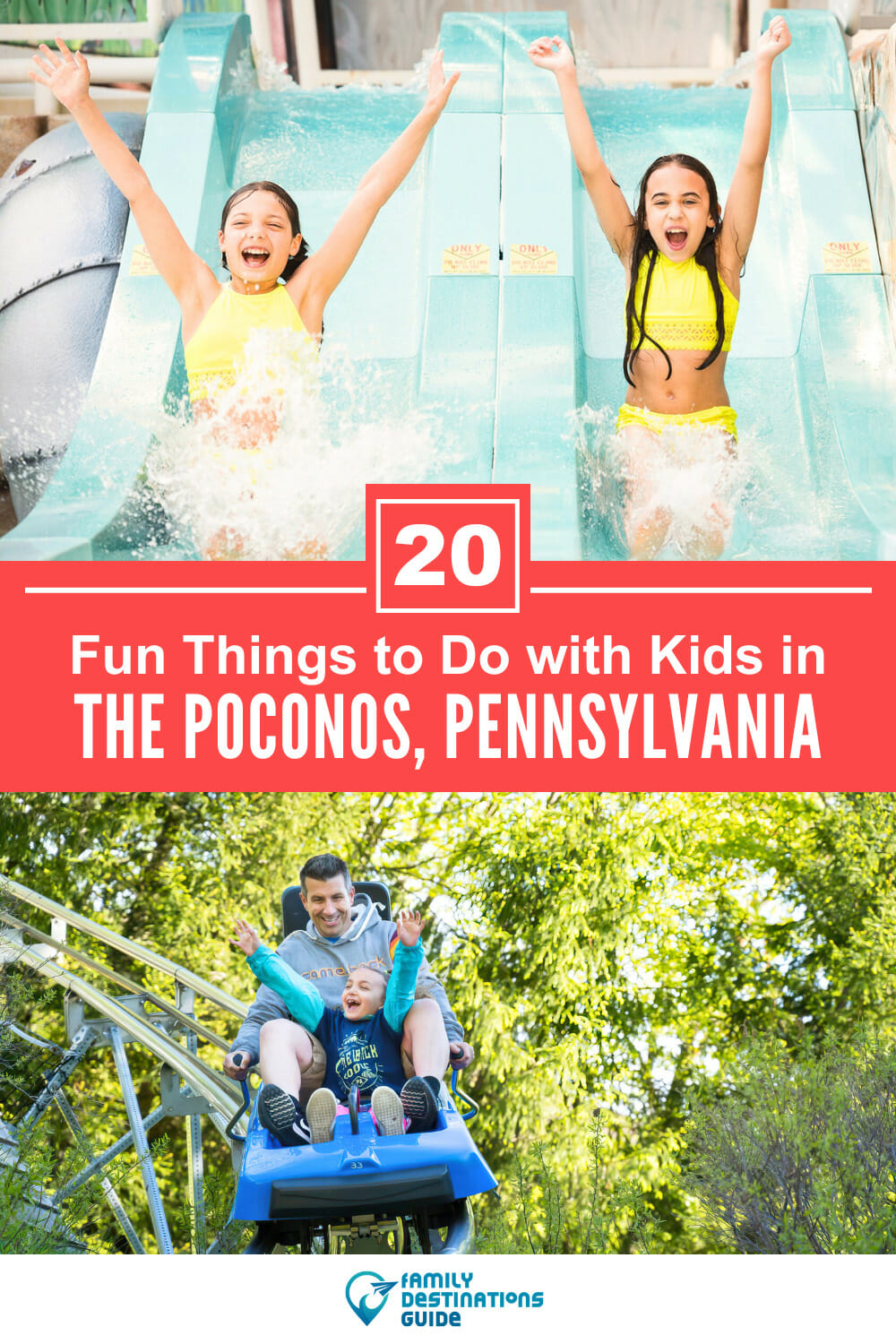 20 Fun Things to Do in The Poconos with Kids — Family Friendly Activities!