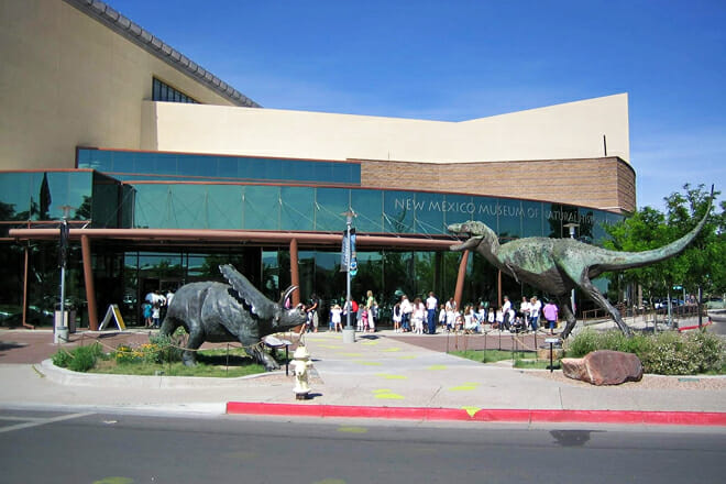 New Mexico Museum Of Natural History — Sawmill Area