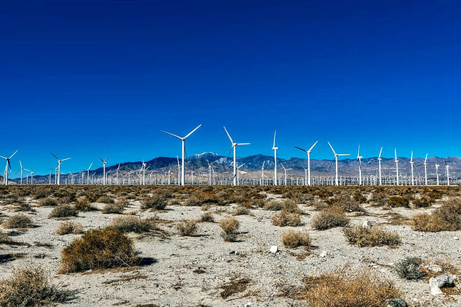 Palm Springs Windmill Self Driving Tour