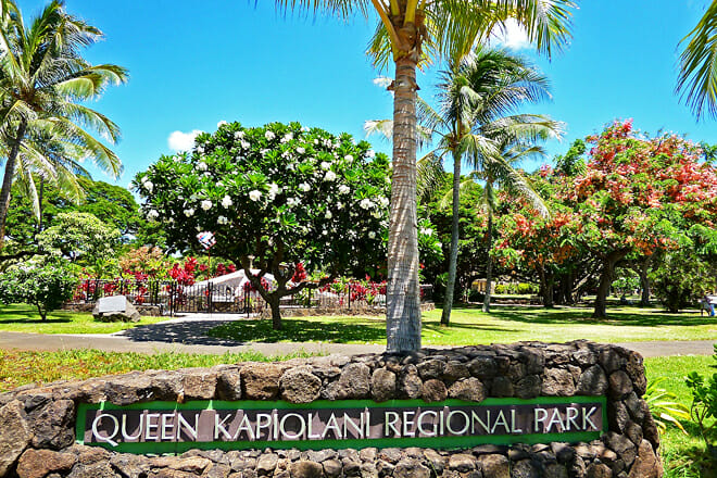 Queen Kapiʻolani Regional Park
