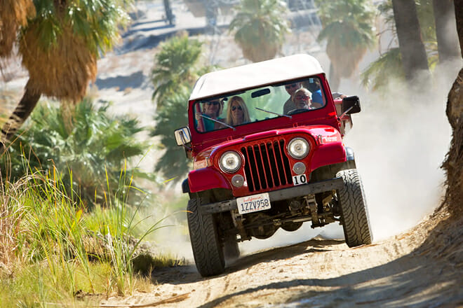 Jeep-Tour durch die San-Andreas-Verwerfung