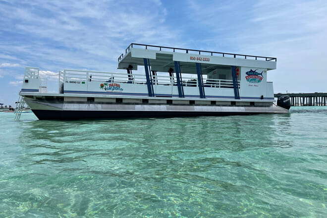 Crab Island and Dolphin Cruise