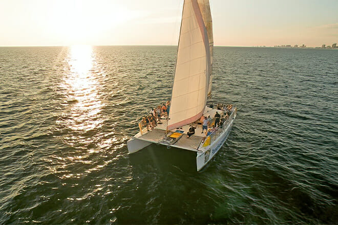 Sunset Catamaran Sail