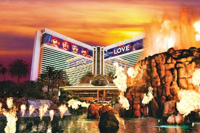 The Mirage Casino and Volcano