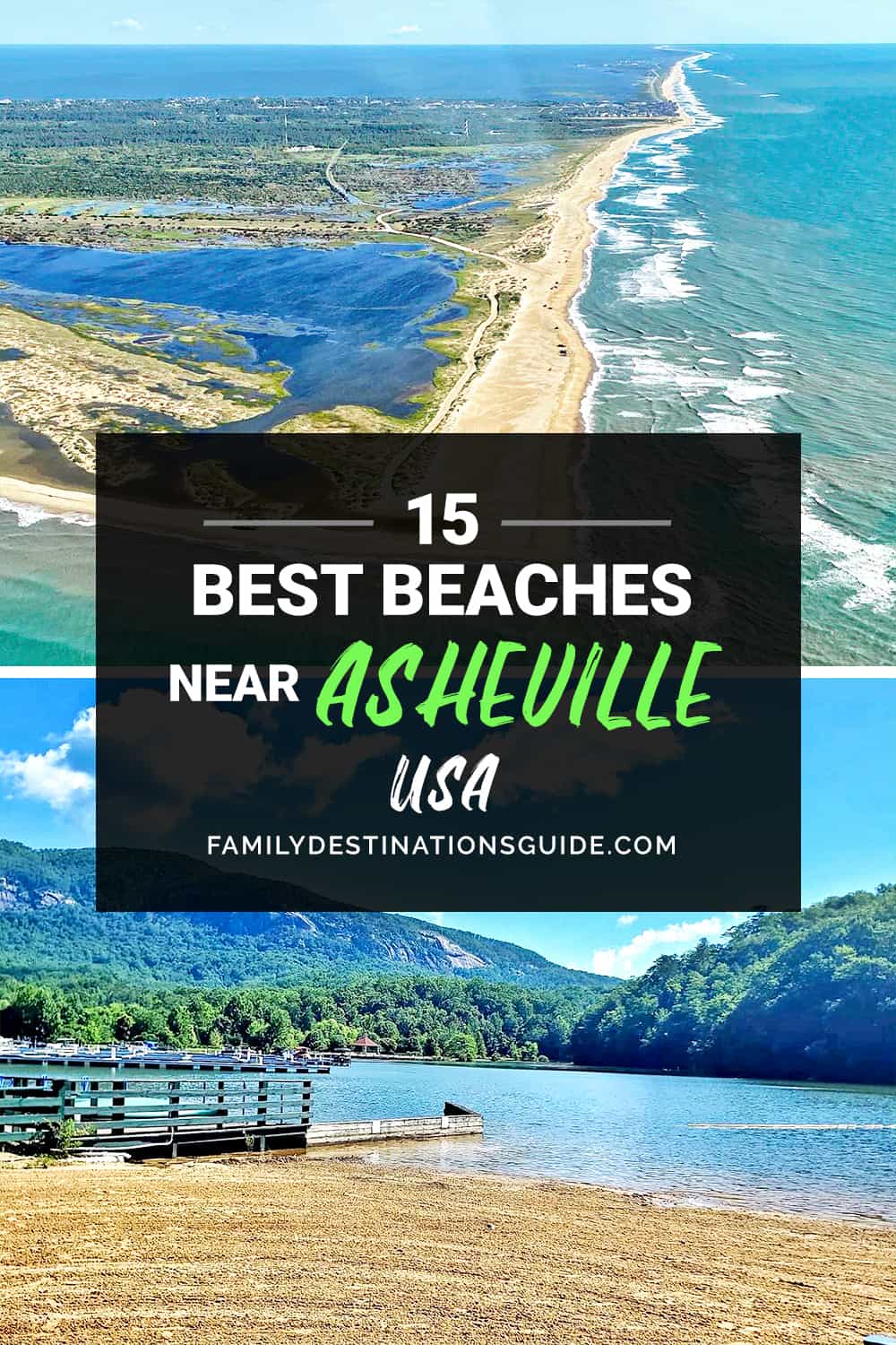 15 Best Beaches Near Asheville, NC — The Closest Lake & Ocean Beach Spots