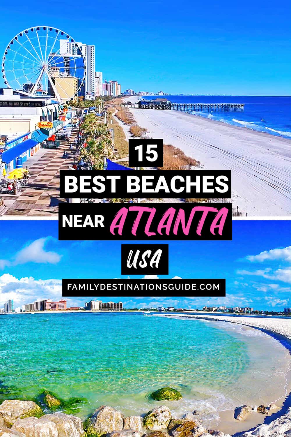 15 Best Beaches Near Atlanta, GA — The Closest Lake & Ocean Beach Spots