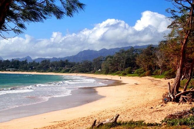 Malaekahana State Recreation Area Beach — Kahuku