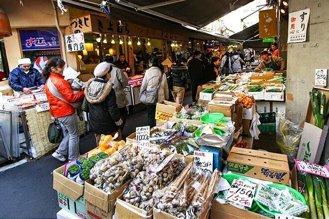 Tsukiji Outer Market — Chuo City