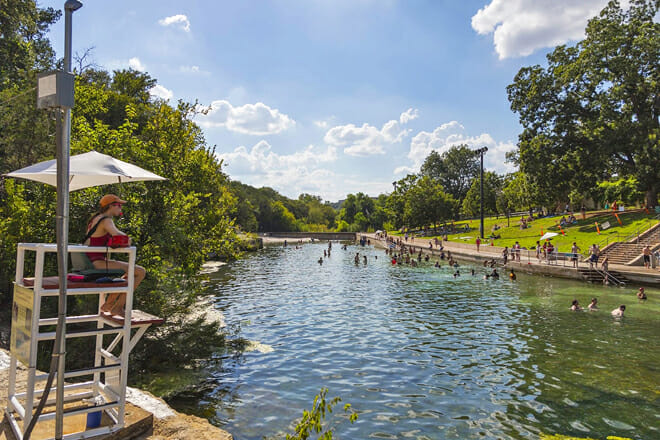 Barton Springs Municipal Pool — Austin