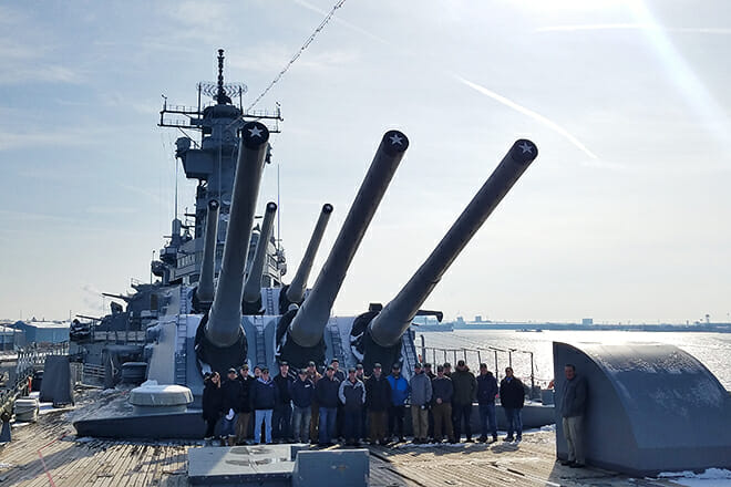 Battleship New Jersey — Camden