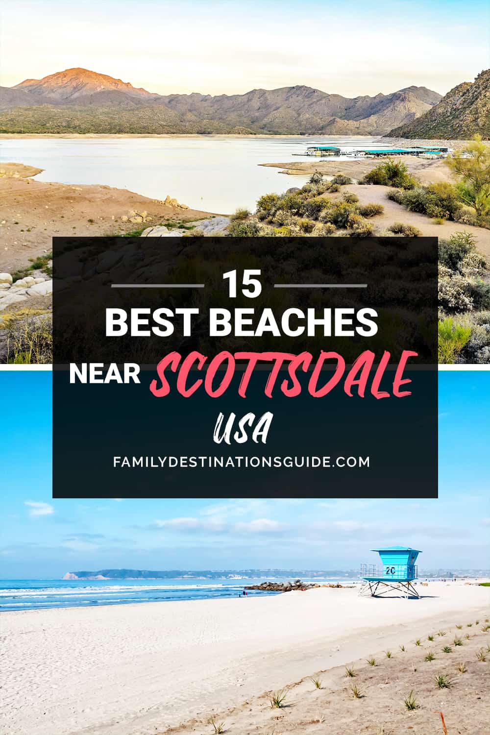 15 Best Beaches Near Scottsdale, AZ — Closest Lake & Ocean Beach Spots