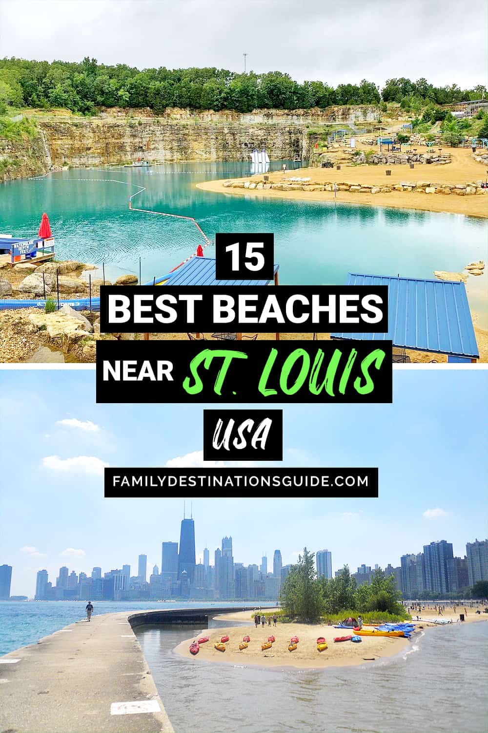 15 Best Beaches Near St. Louis, MO — Closest Lake & Ocean Beach Spots